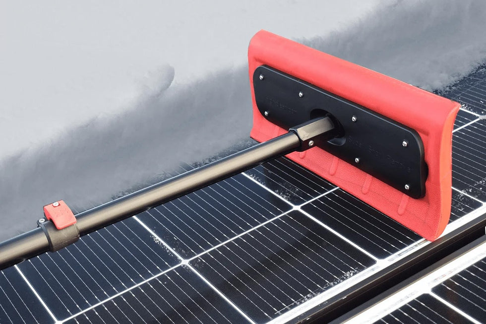 Removing Snow from Solar Panels? | High Clean