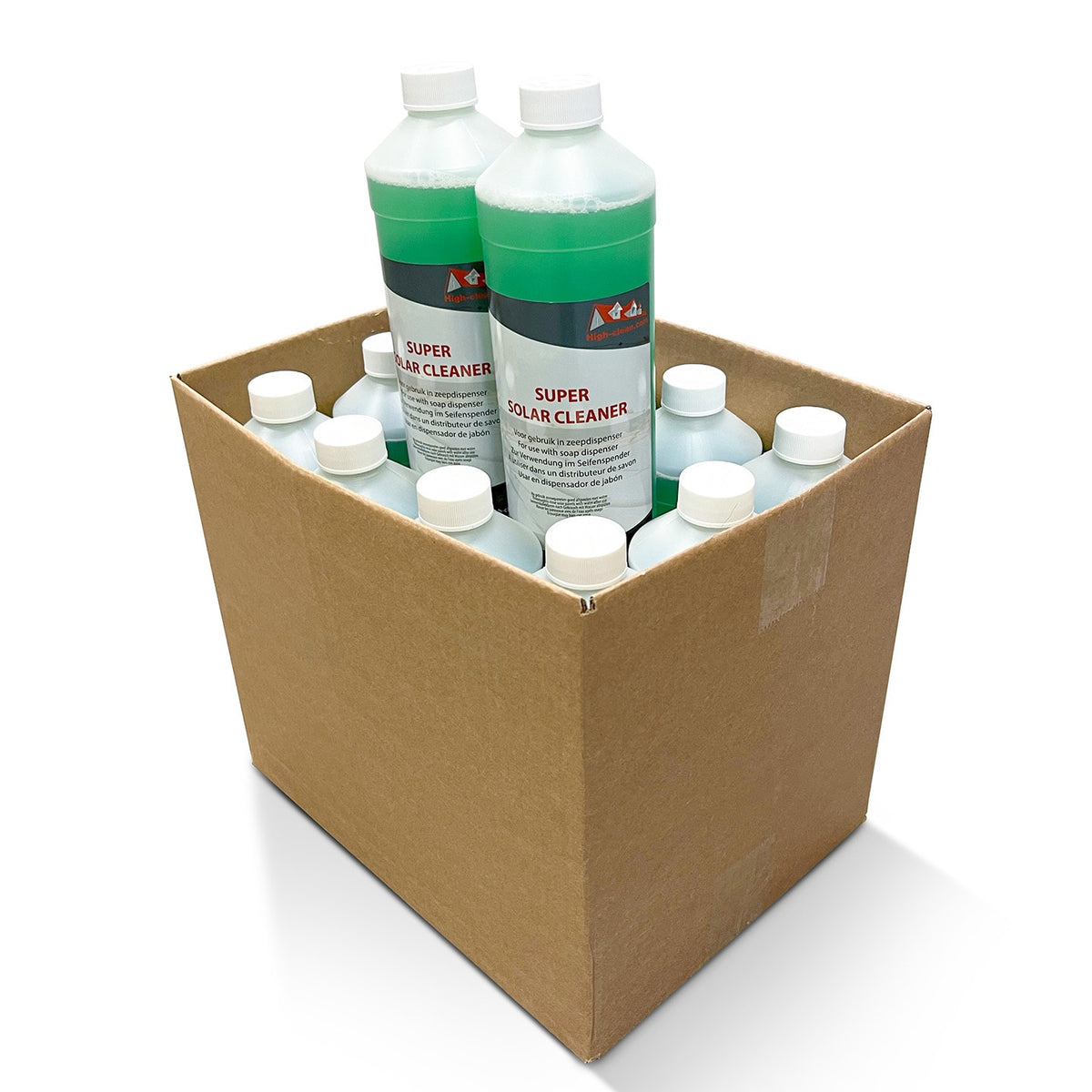 12x Super Solar Cleaner 1L | Beste Zonnepaneelreiniger
