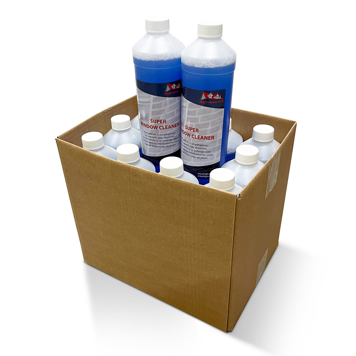 12x Super Window Cleaner 1L | Beste Raam Reiniger